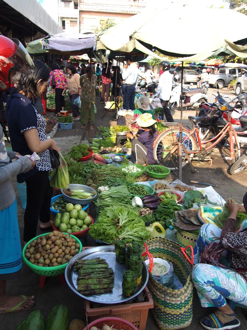 Chez le primeur – Les Cham à vélo